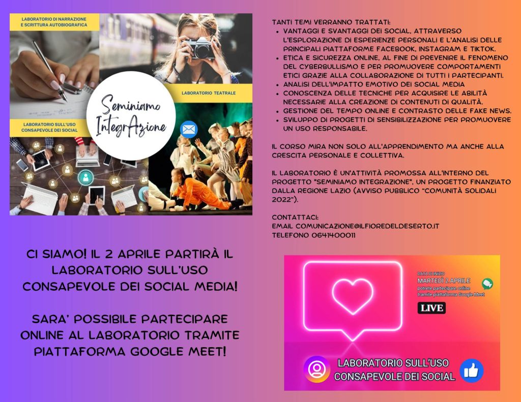 Seminiamo IntegrAzione - Il Fiore del Deserto